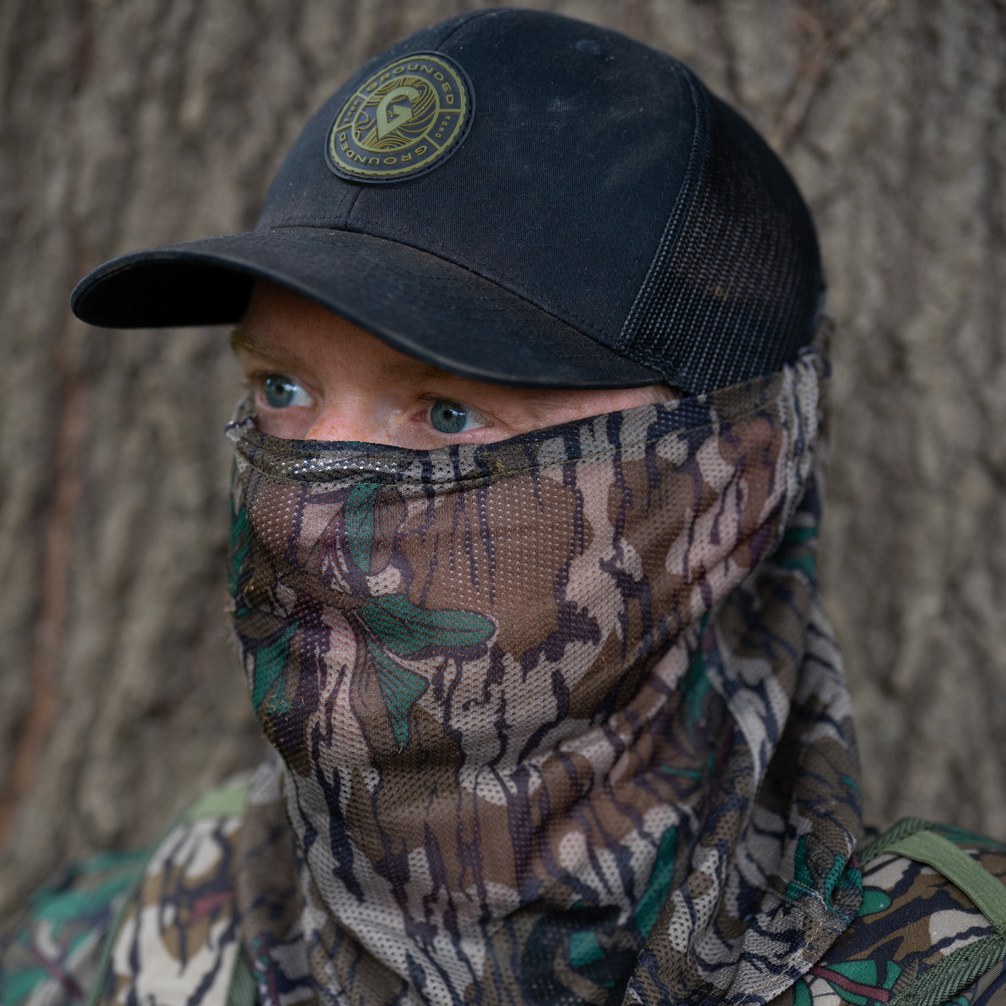 Grounded 3/4 Face Mask for Comfort, Breathability & Secure Fit ...