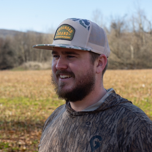 Old School Camo Hat - Grounded Brand